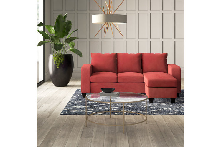 Red sofa wayfair store
